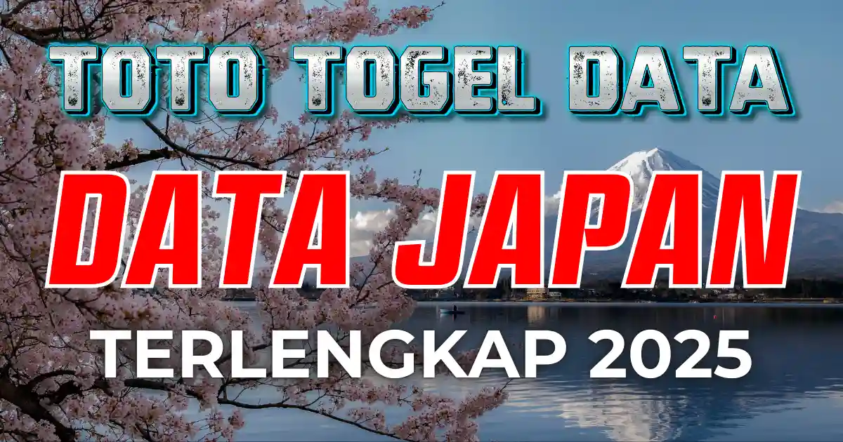 Data Japan - Keluaran Jepang Hari Ini, Pengeluaran Togel Japan 4D